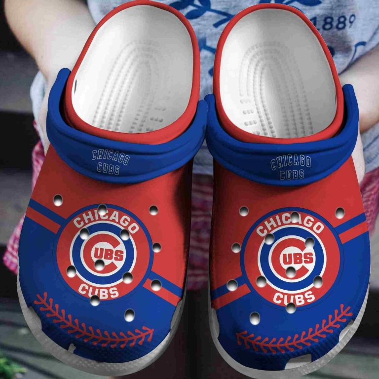 Footwearmerch Chicago Cubs MLB Sport Crocs Crocband Clogs Shoes ...