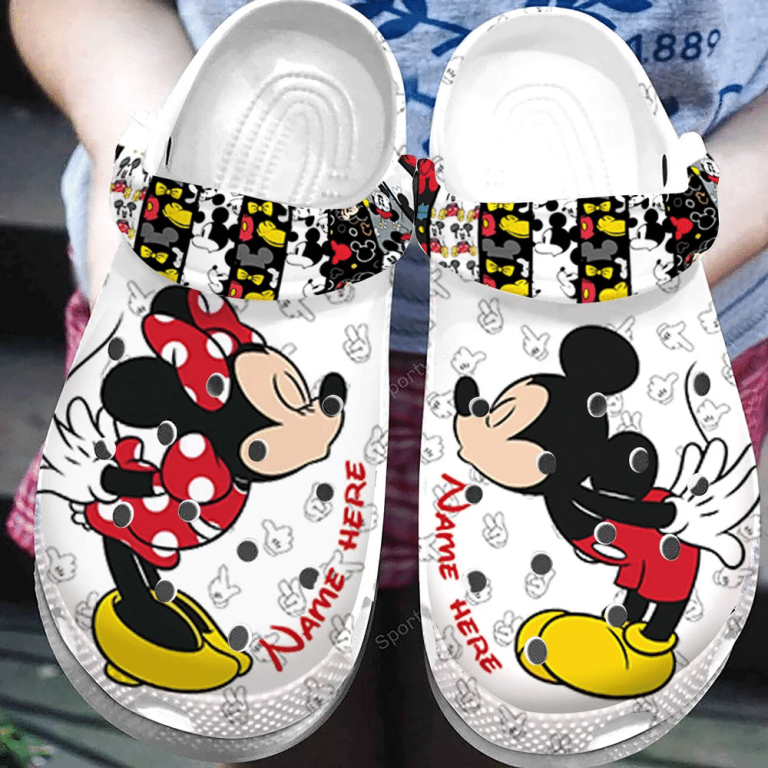 Footwearmerch Mickey Mouse Crocs Clog Shoes - Footwearmerch