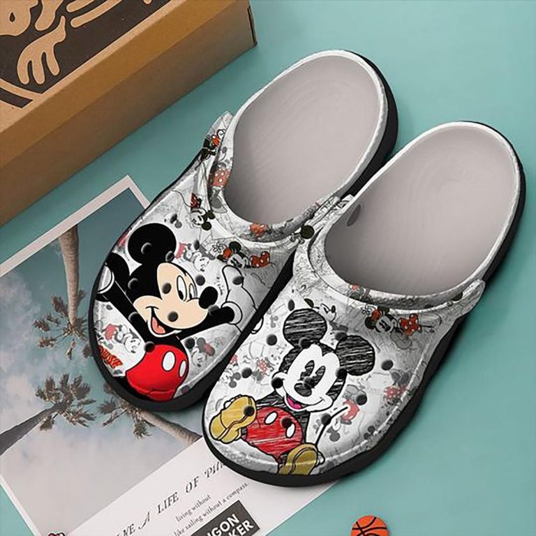 Footwearmerch Mickey Mouse Crocs Clog Shoes - Footwearmerch