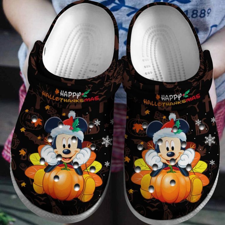 Footwearmerch Mickey Mouse Crocs Clog Shoes - Footwearmerch