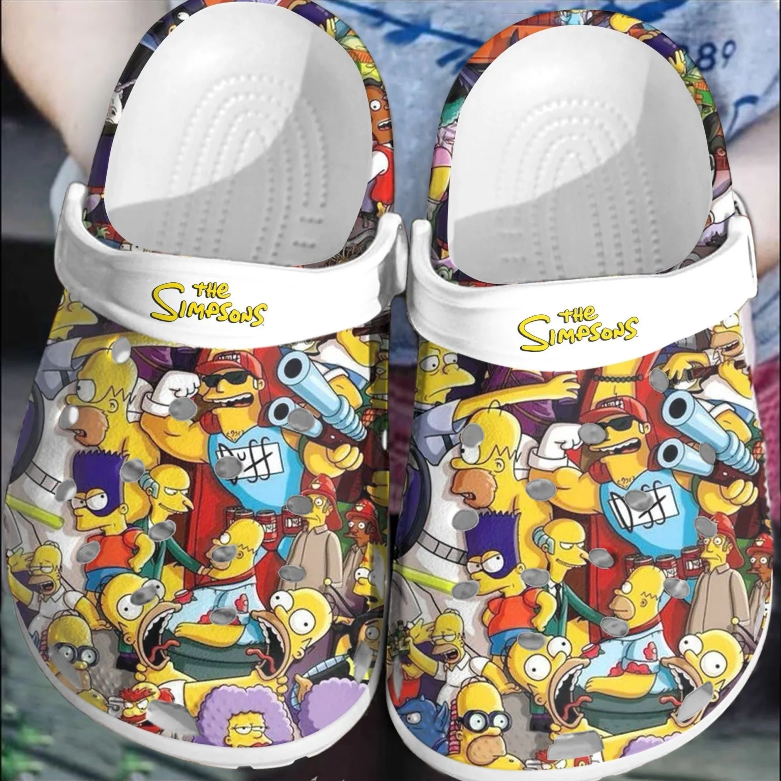 Footwearmerch Scooby Doo Cartoon Crocs Crocband Clogs Shoes Comfortable ...