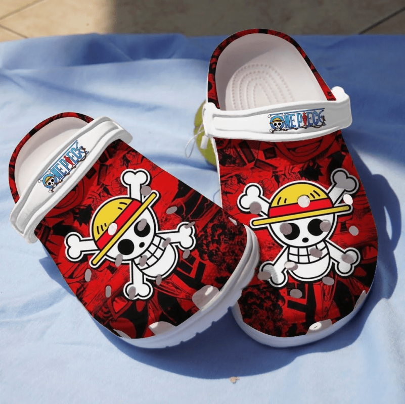 Footwearmerch One Piece Anime Crocs Clogs Crocband Shoes Comfortable ...