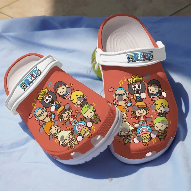 Footwearmerch One Piece Anime Crocs Clogs Crocband Shoes Comfortable ...