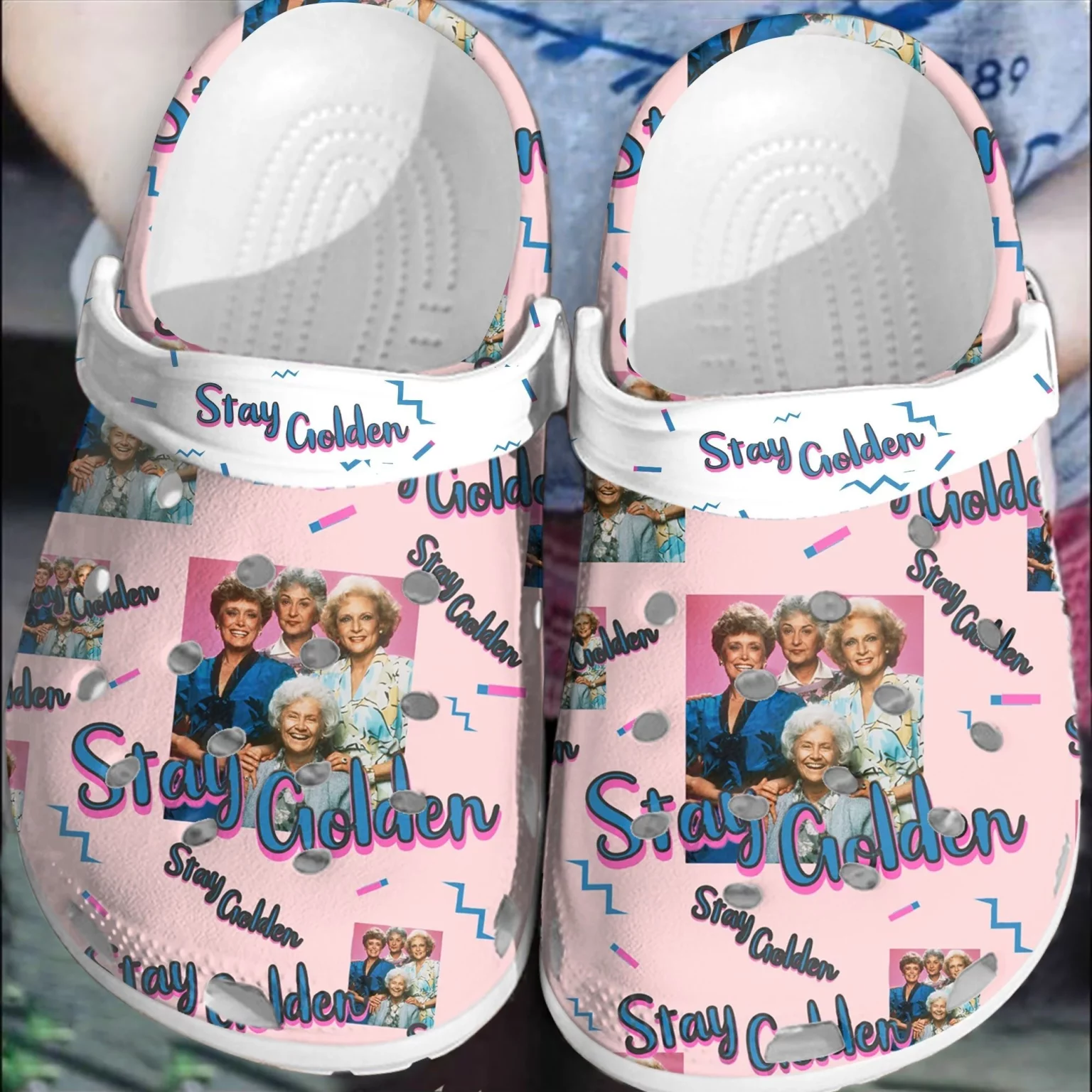 Footwearmerch The Golden Girls Crocs Crocband Shoes Clogs Comfortable ...