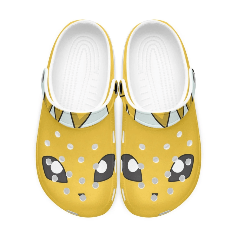Footwearmerch Shinobu Kocho Demon Slayer Custom Clogs - Footwearmerch
