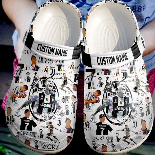 Footwearmerch Cristiano Ronaldo CR7 Crocs Crocband Clogs Shoes ...