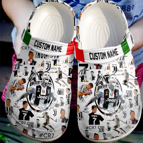 Footwearmerch Cristiano Ronaldo CR7 Crocs Crocband Clogs Shoes ...